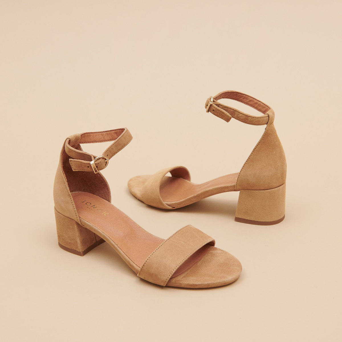 Sandals with square heel | Jonak Canada