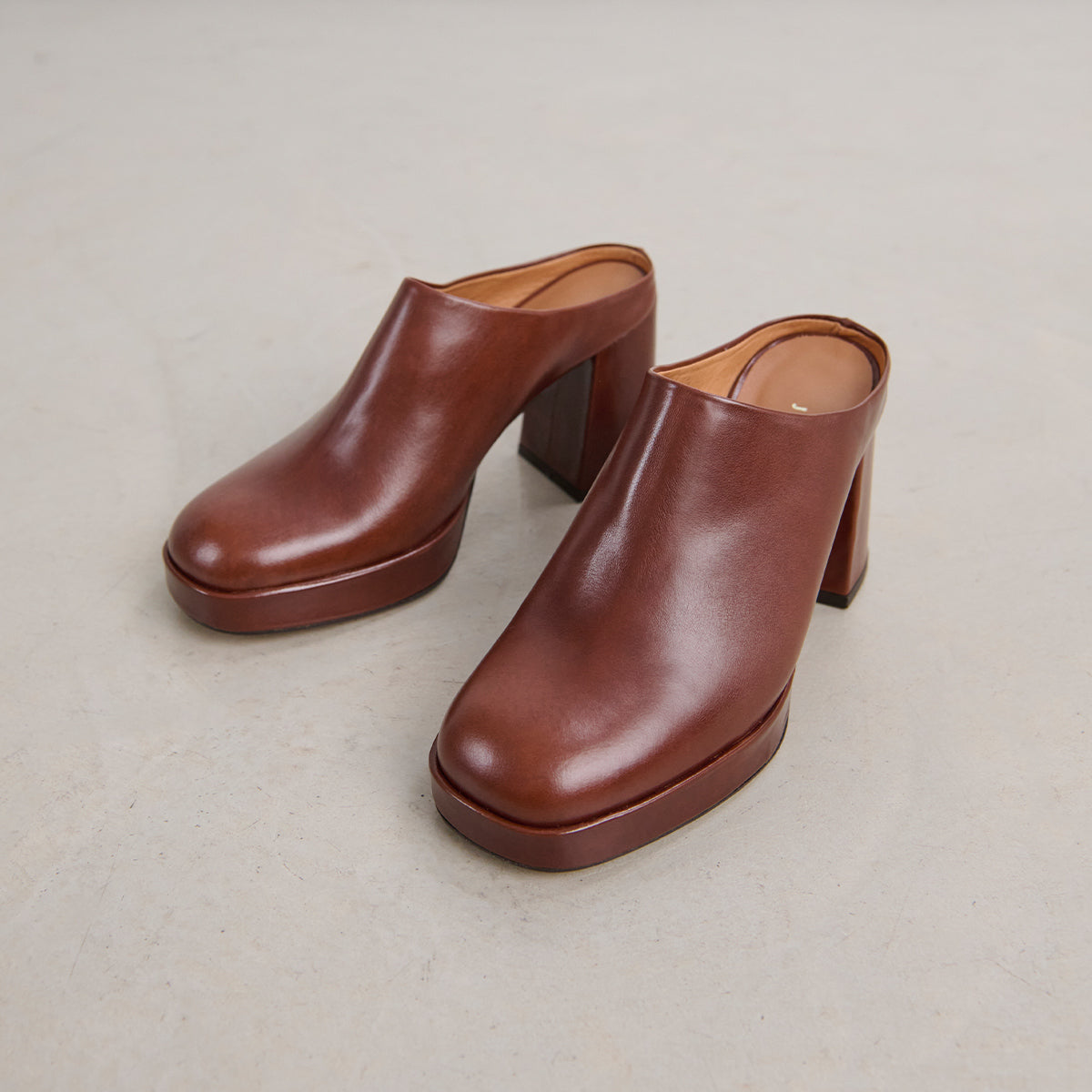 Heeled mules | Jonak Canada