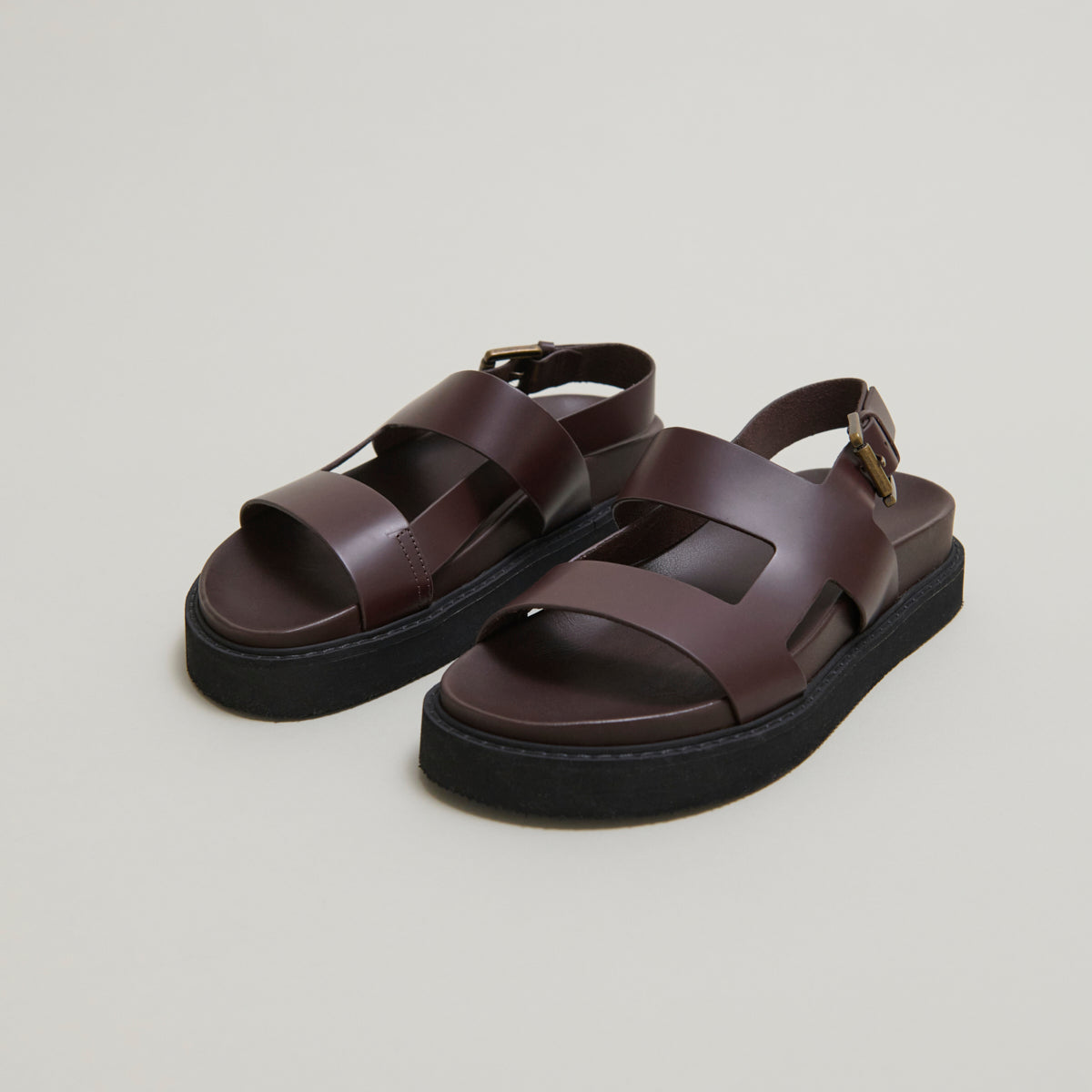 Cross-strap sandals | Jonak Canada